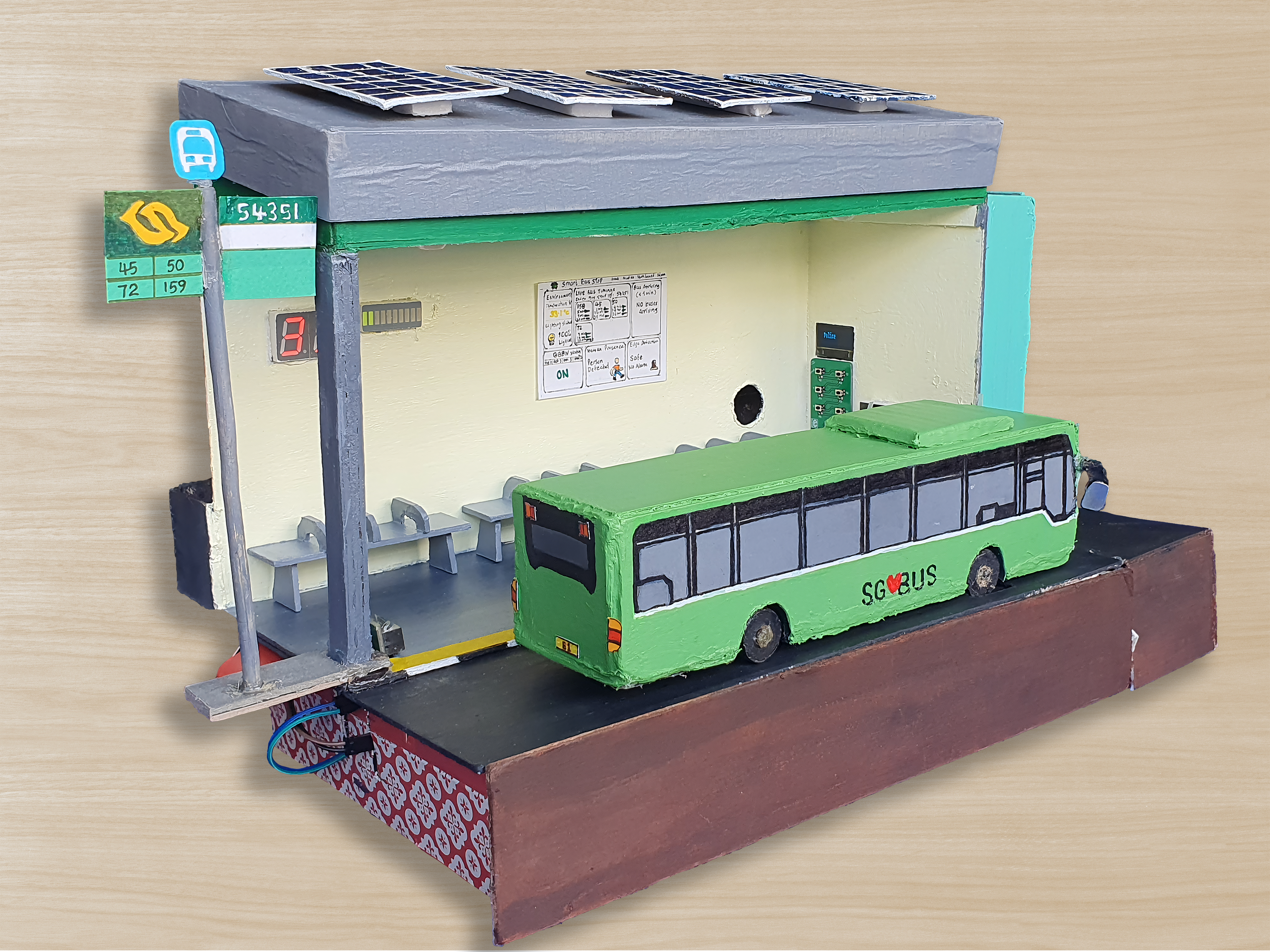 IoT Smart Bus Stop | Cayden's Portfolio